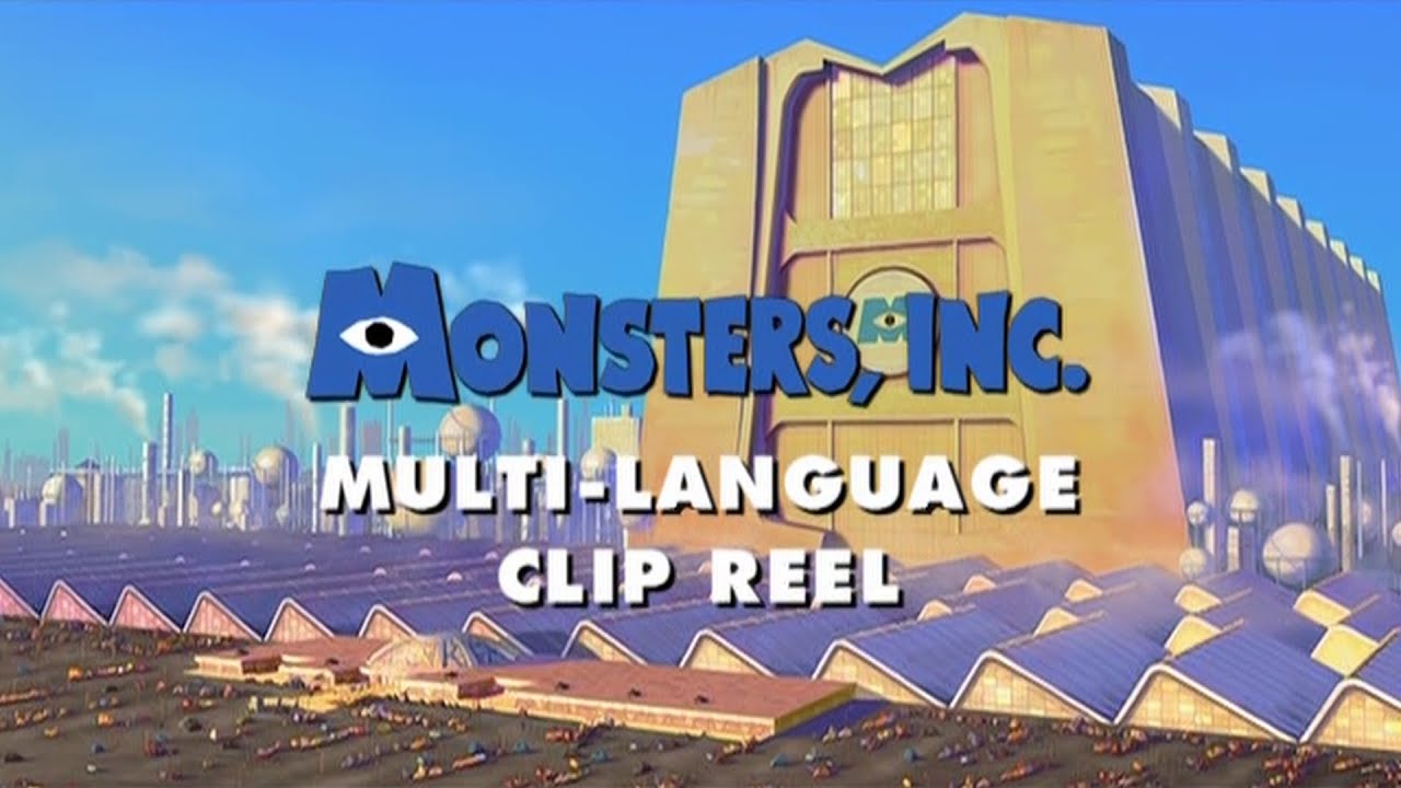 Monsters, Inc. Multi-Language Clip Reel (1080p60) - YouTube