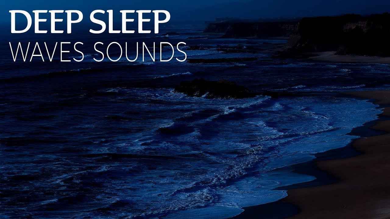 DARK SCREEN Ocean Sounds For Deep Sleep,Relaxation,Insomnia,Anixety ...