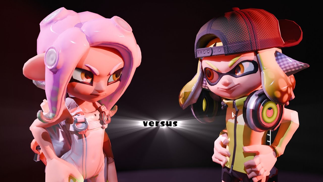 [Splatoon 3 Animation] Side Order Agent 8 vs Inner Agent 4 - YouTube