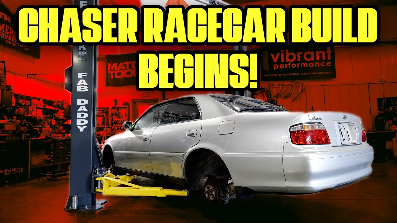 Building a 2JZ-GTE Toyota Chaser Tourer V2 Track Car | Full Roll Cage ...