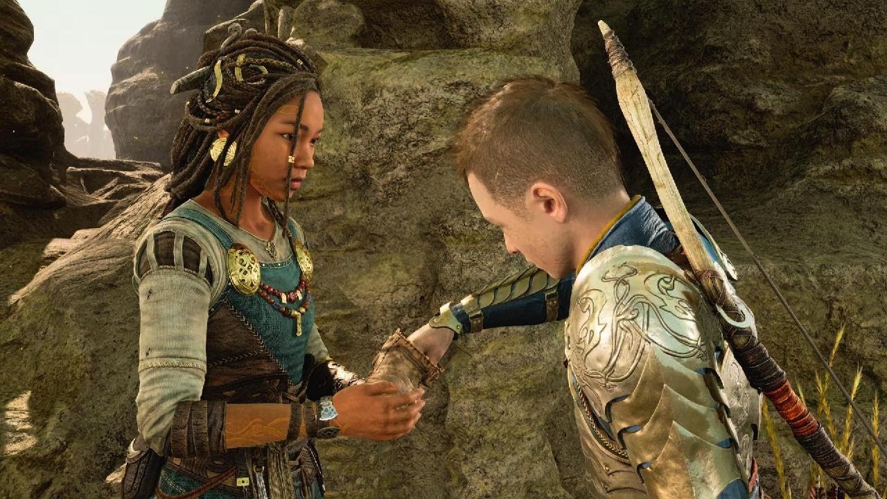 Loki and Angrboda God of War Ragnarök - YouTube