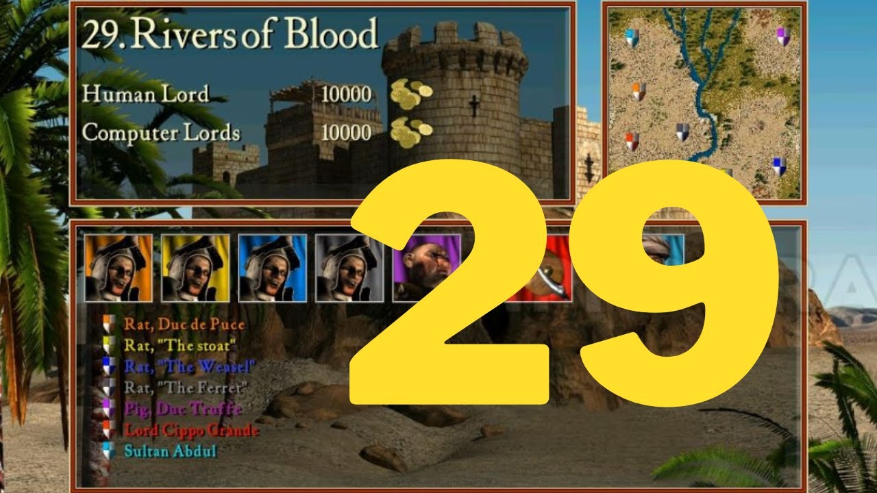 29 Rivers of Blood | Stronghold Crusader HD | (No Commentary) - YouTube