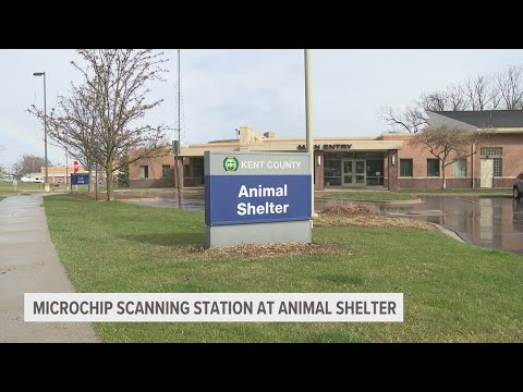 New microchip scanning station installed in Kent Co. - YouTube