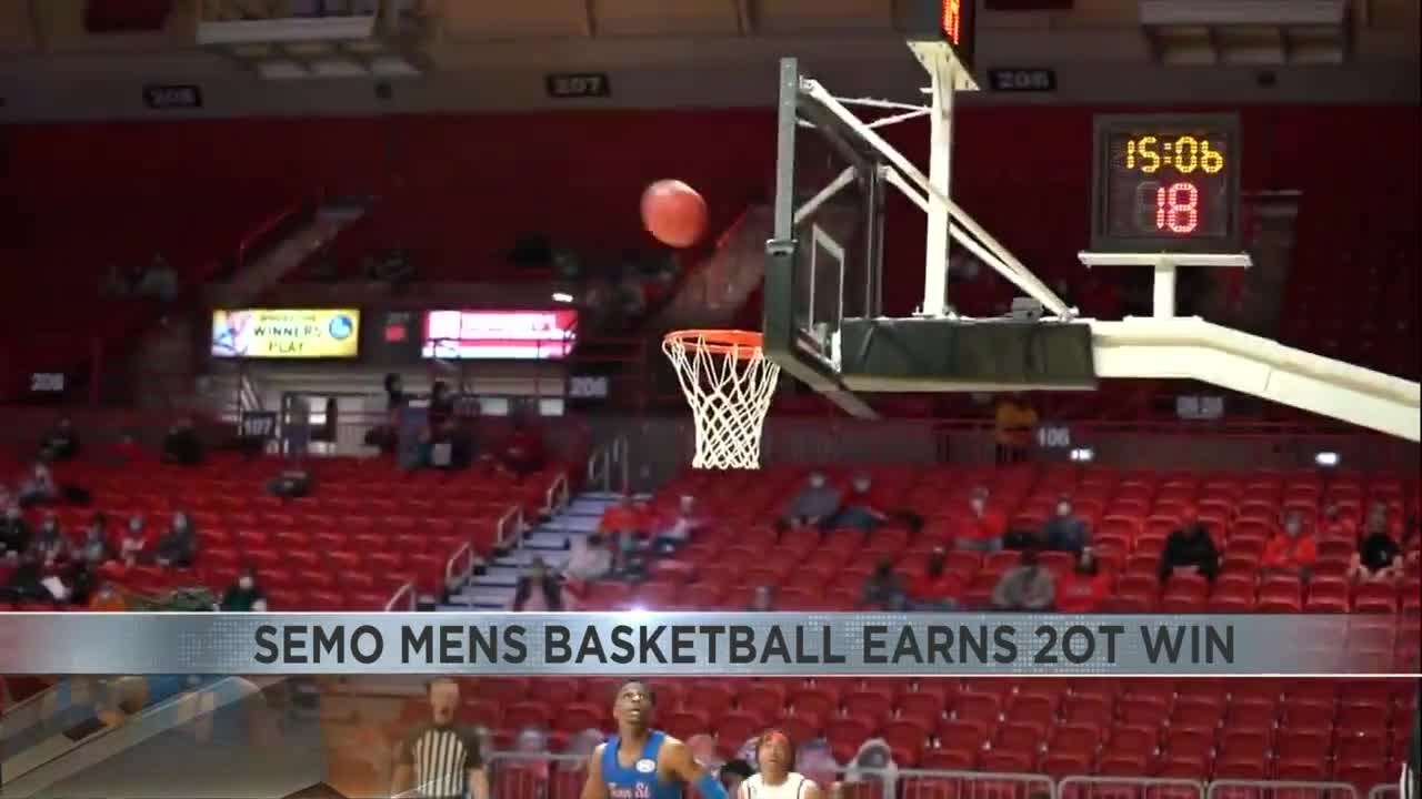 SEMO Men's basketball earn first conference win in double overtime over ...