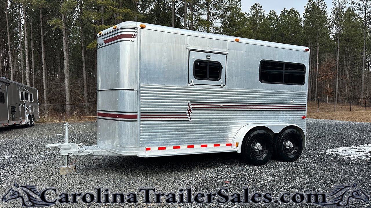 1999 Silver Star 2 Horse Straight Load Trailer – Ideal for Horse Owners ...