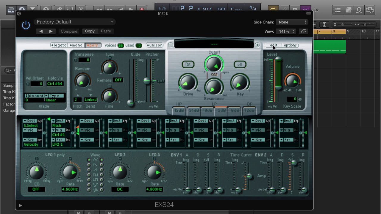 How To Use Logic Pro X s EXS24 Sampler YouTube How To Use Logic Pro X s EXS24 Sampler YouTube