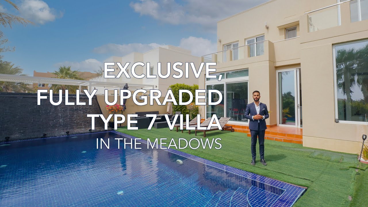 Exclusive, Fully Upgraded Type 7 Villa in The Meadows - YouTube