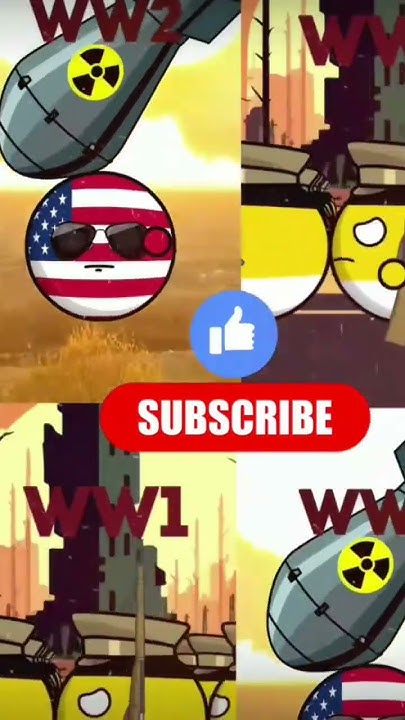 WW1 vs WW2 #countryballs - YouTube