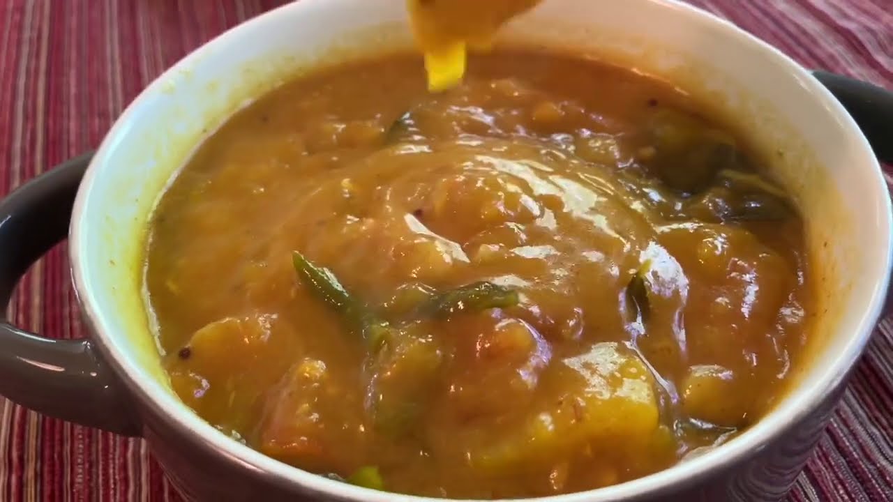 Yellow Pumpkin Stew | Dappalam | Gummadikaya Pulusu - YouTube