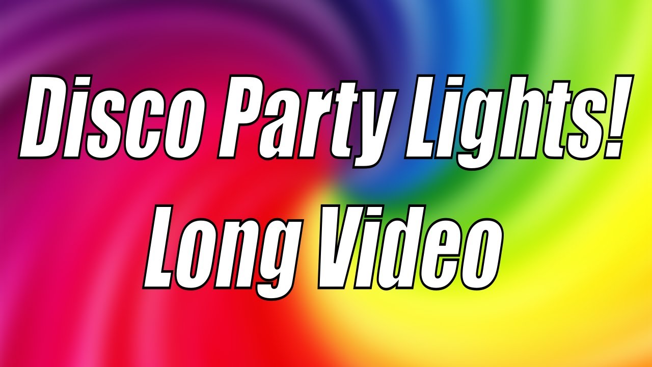 Mood Disco Party Lights [11 Hours] - YouTube