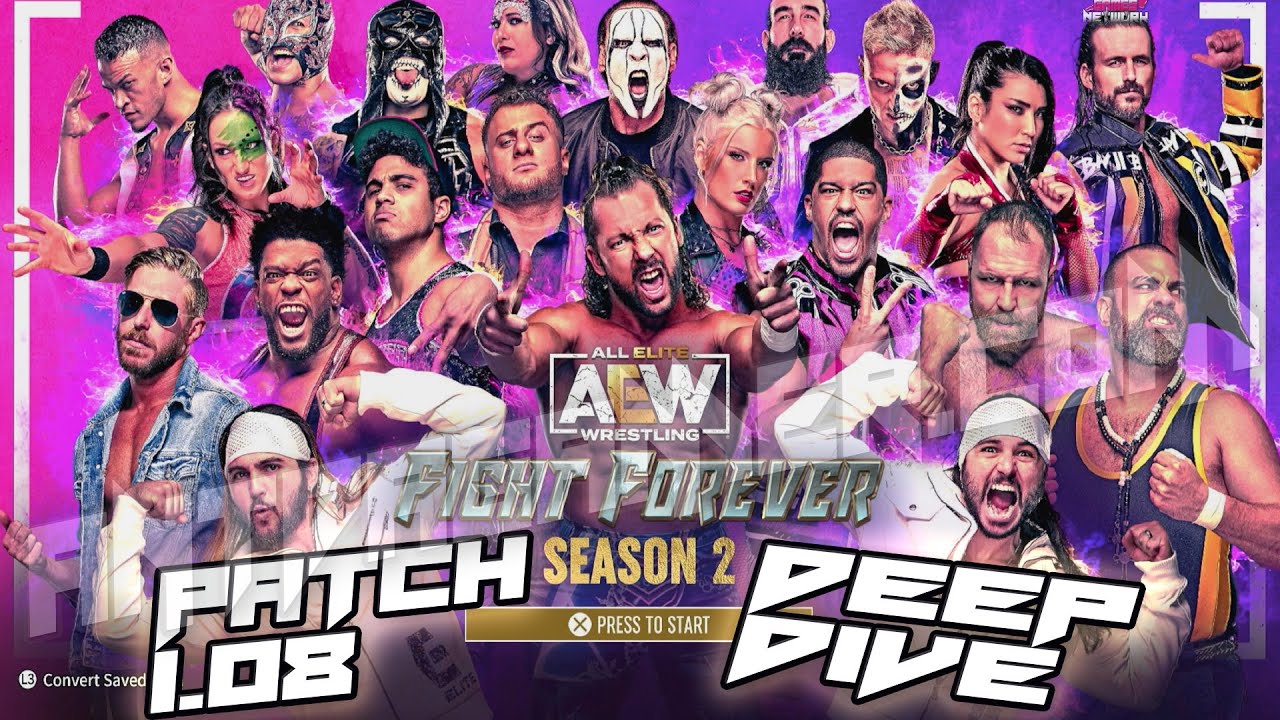 AEW Fight Forever PATCH 1.08 HATE DEEP DISCUSSION | *EXPOSING The HATE ...