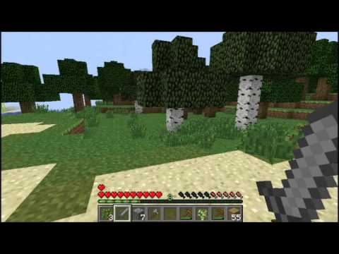 Minecraft Modded Gameplay 5: DIRT PICKAXE!!! - YouTube
