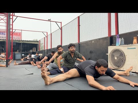 Split Opening Day 🔥 Calisthenics Class Vlog | Flexibility, Mobility & Fitness Journey