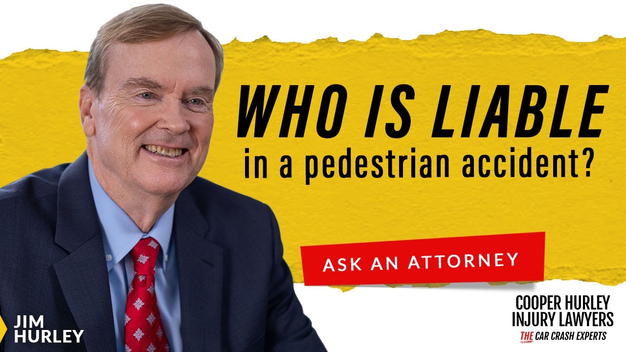 Who is liable in a pedestrian accident? | Ask an Attorney - YouTube
