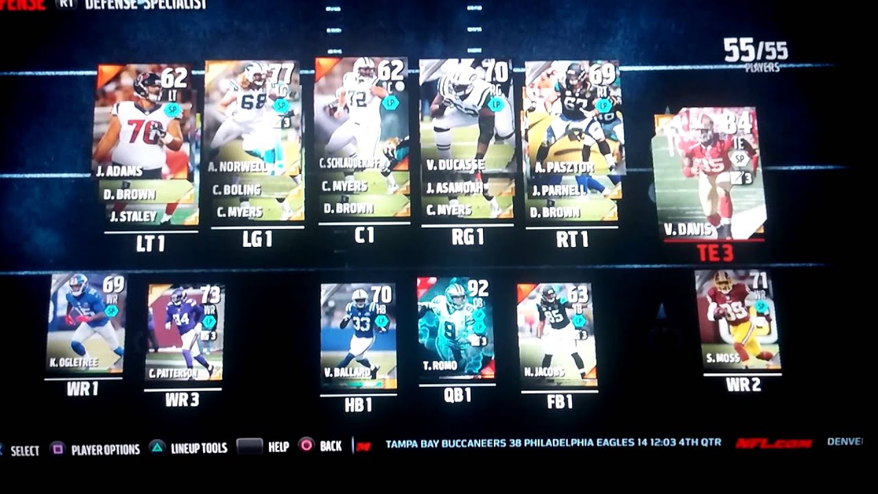 madden 16 dual style SP/LP 90/90 cheapest line up - YouTube