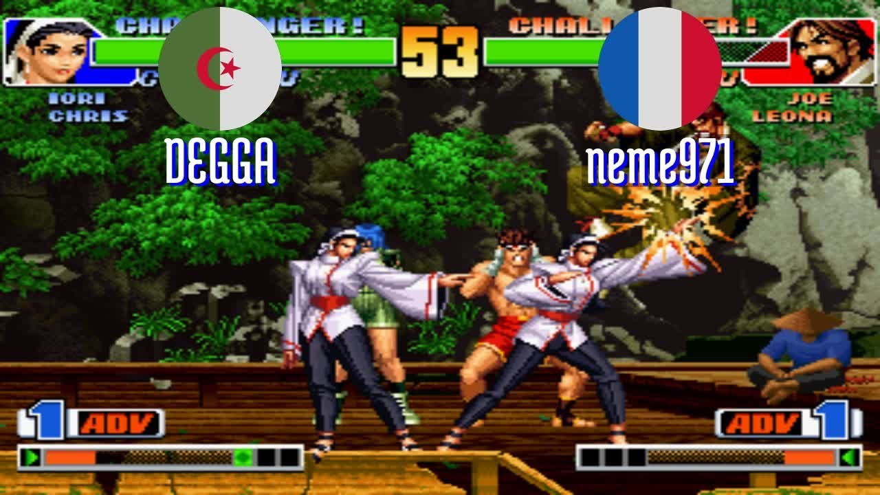 FT5 @kof98: DEGGA (DZ) vs neme971 (FR) [King of Fighters 98 Fightcade ...