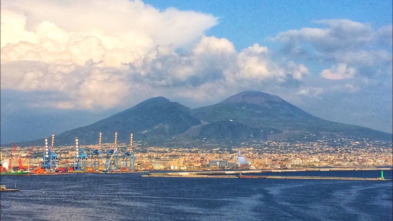 Drone Shot of Mount Vesuvius @DJI - YouTube
