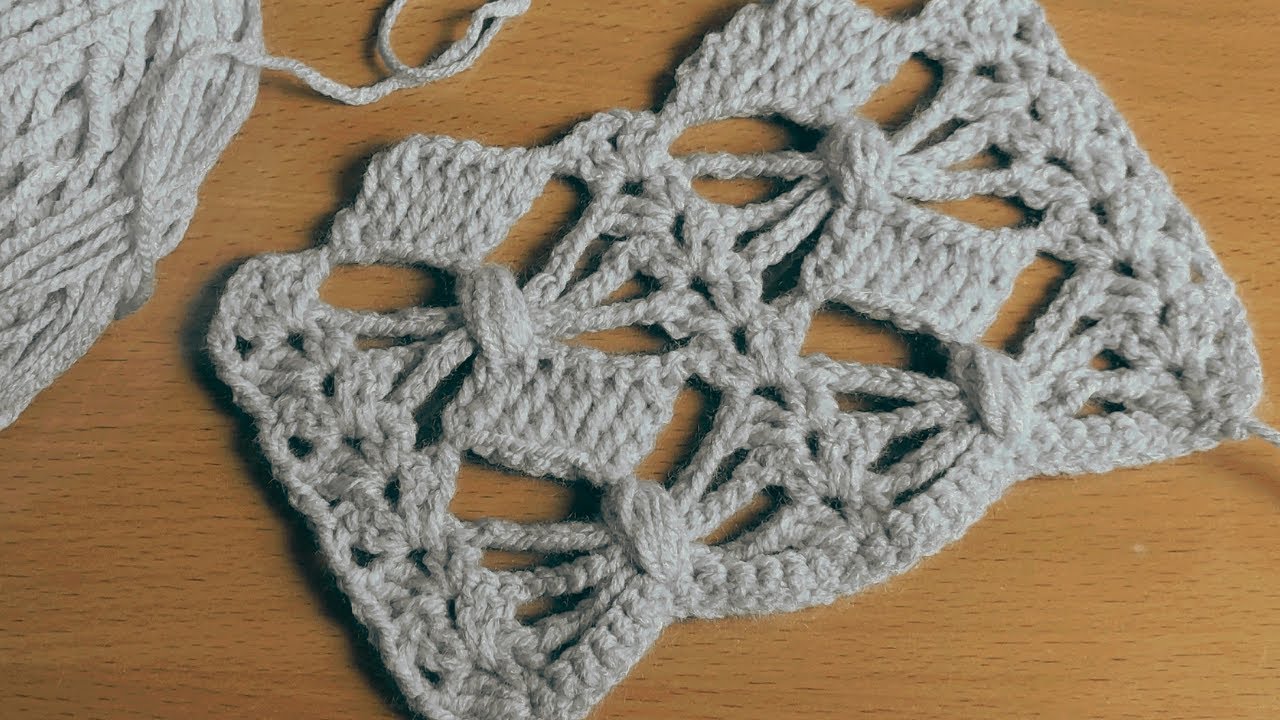 Amazing! How to crochet super 3D eye-catching! Very easy! Everyone will ...