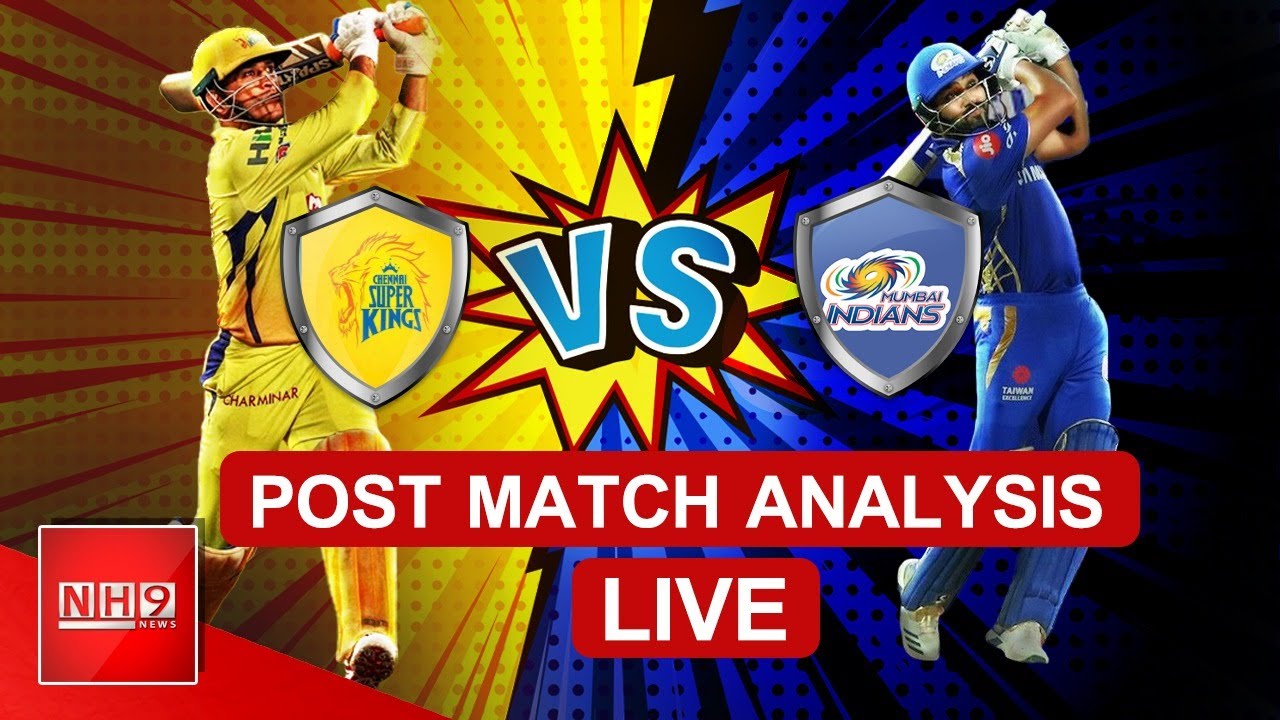 Chennai vs Mumbai Post Match Analysis Live || IPL 2020 Post Match ...