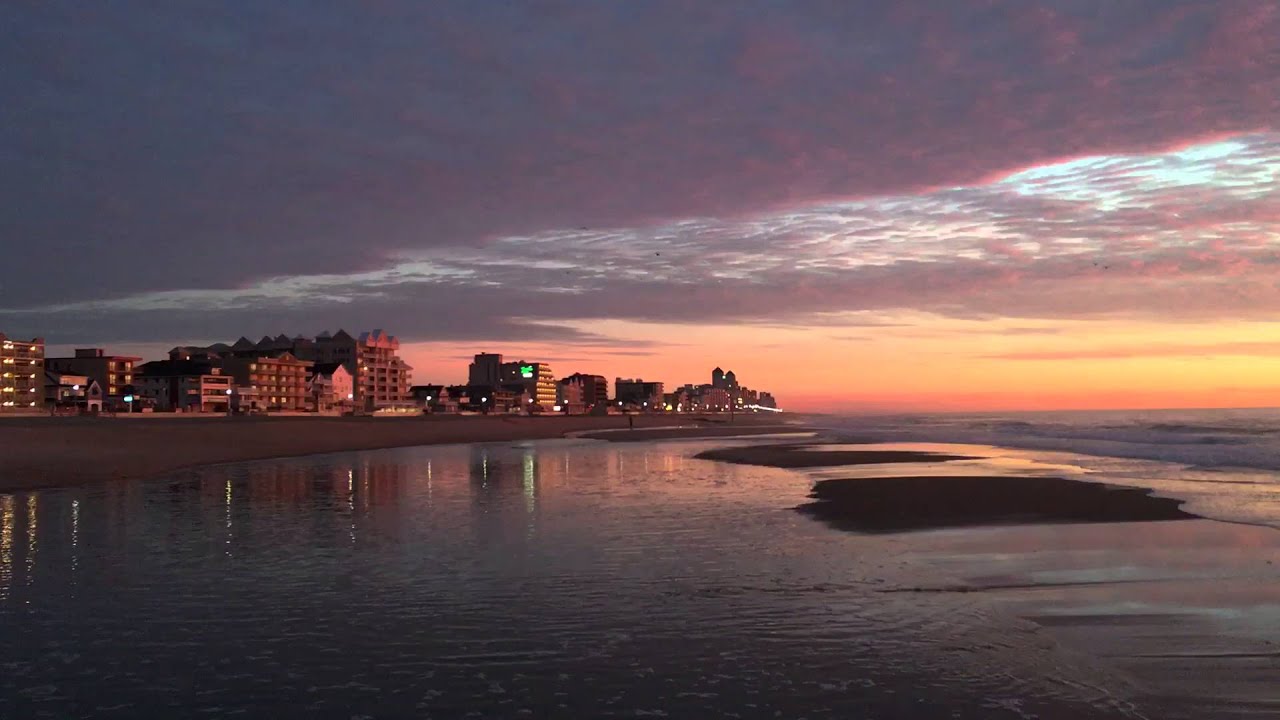 Ocean City Sunrise March 12th - YouTube