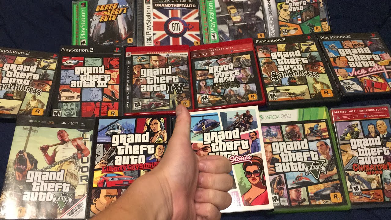 Grand Theft Auto Series - The Main Characters - YouTube