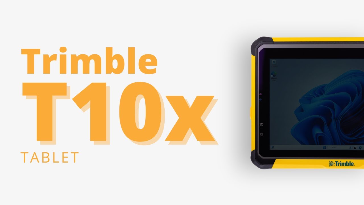 Trimble T10x Tablet - YouTube