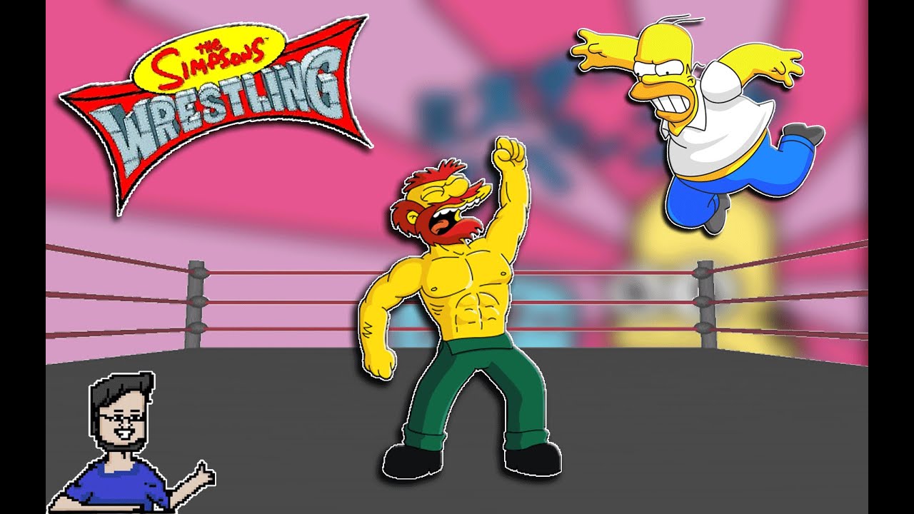 The Simpsons Wrestling (PS1) - Shidazzle Battles - YouTube