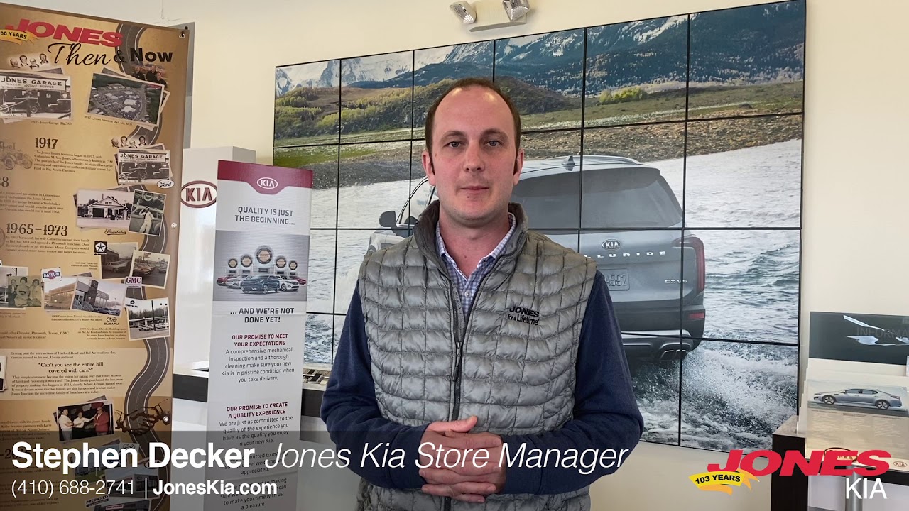 Special Update from Jones Kia Store Manager Stephen Decker - YouTube
