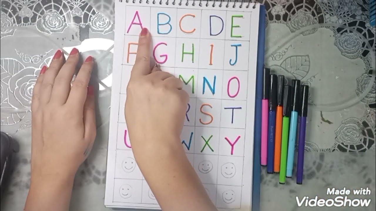 English alphabets for kids/learn read and write English letters/capital ABC/انگریزی حروف تہجی/A ...