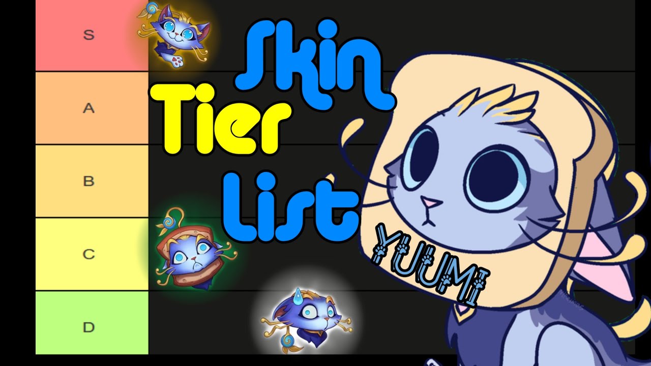 Yuumi Skin Tier List - YouTube