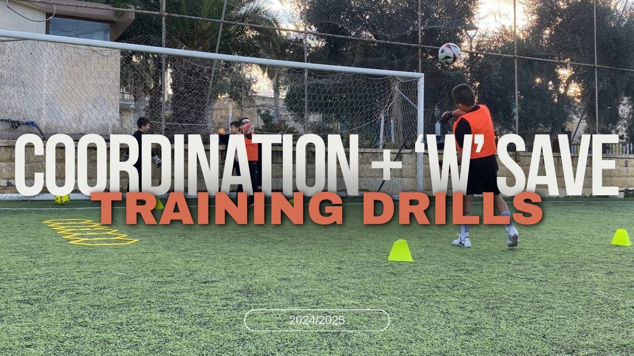 Coordination + W Save | The Training Drills 24/25 | Goalkeeper Training ...