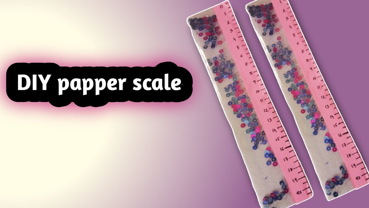How to make paper scale / orgami craft with paper / easy paper scale ...