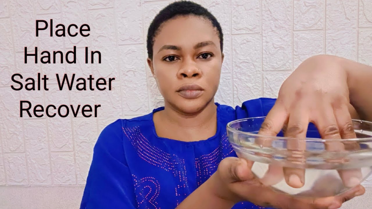Place your hand inside Salt water & recover your destiny - YouTube