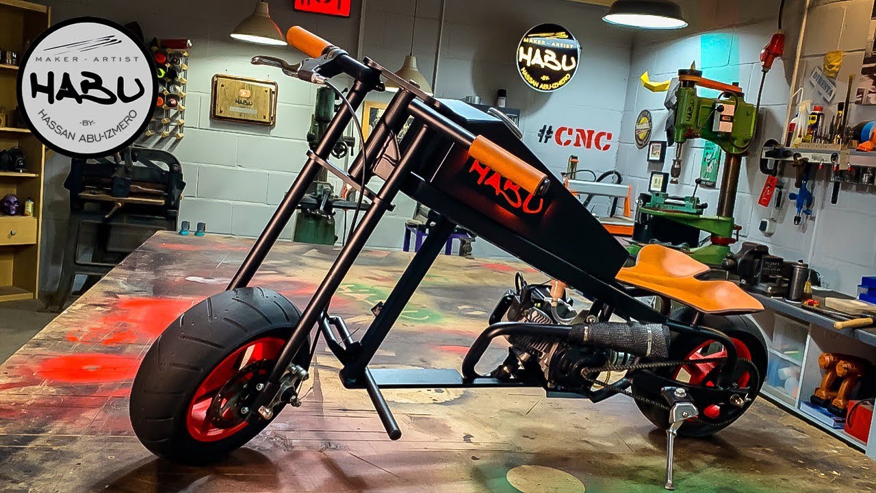 HABU \\ Custom Mini Chopper - YouTube