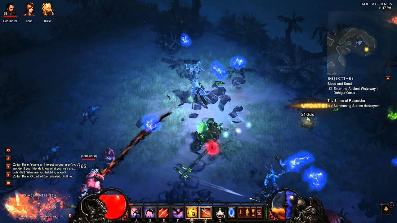 D3 - Shrine of Rakanishu Event - YouTube