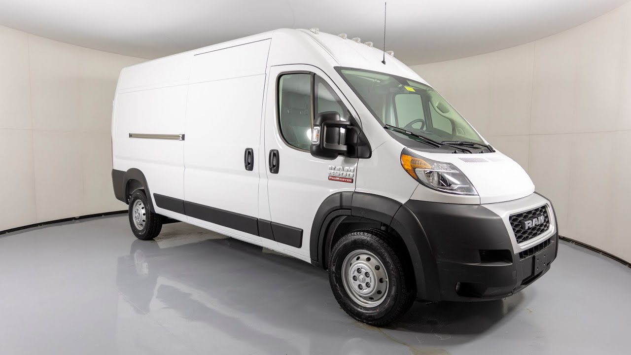 2021 Ram 2500 Promaster 159" With Kargo Master Drop Shelving - YouTube