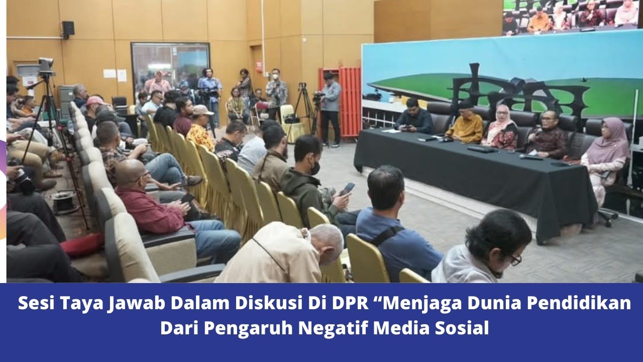 Sesi Tanya Jawab Dalam Diskusi Di DPR “Menjaga Dunia Pendidikan Dari ...