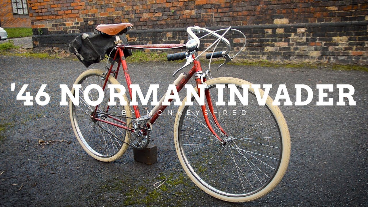1948 Norman Invader - Vintage Fixed Gear Path Racer Gets a Makeover ...
