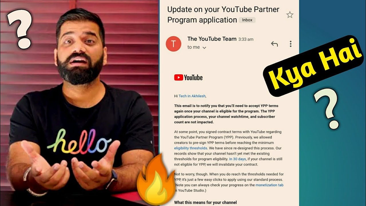 Update On Your YouTube Partner Program Application 🔥| YouTube partner ...