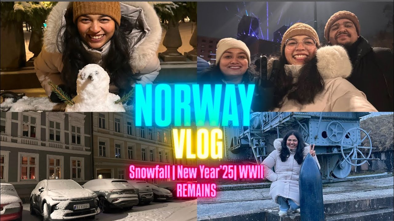 New Year’25 in Norway🇳🇴| Oslo Fjords cruise| Drobak, Norway WWII ...