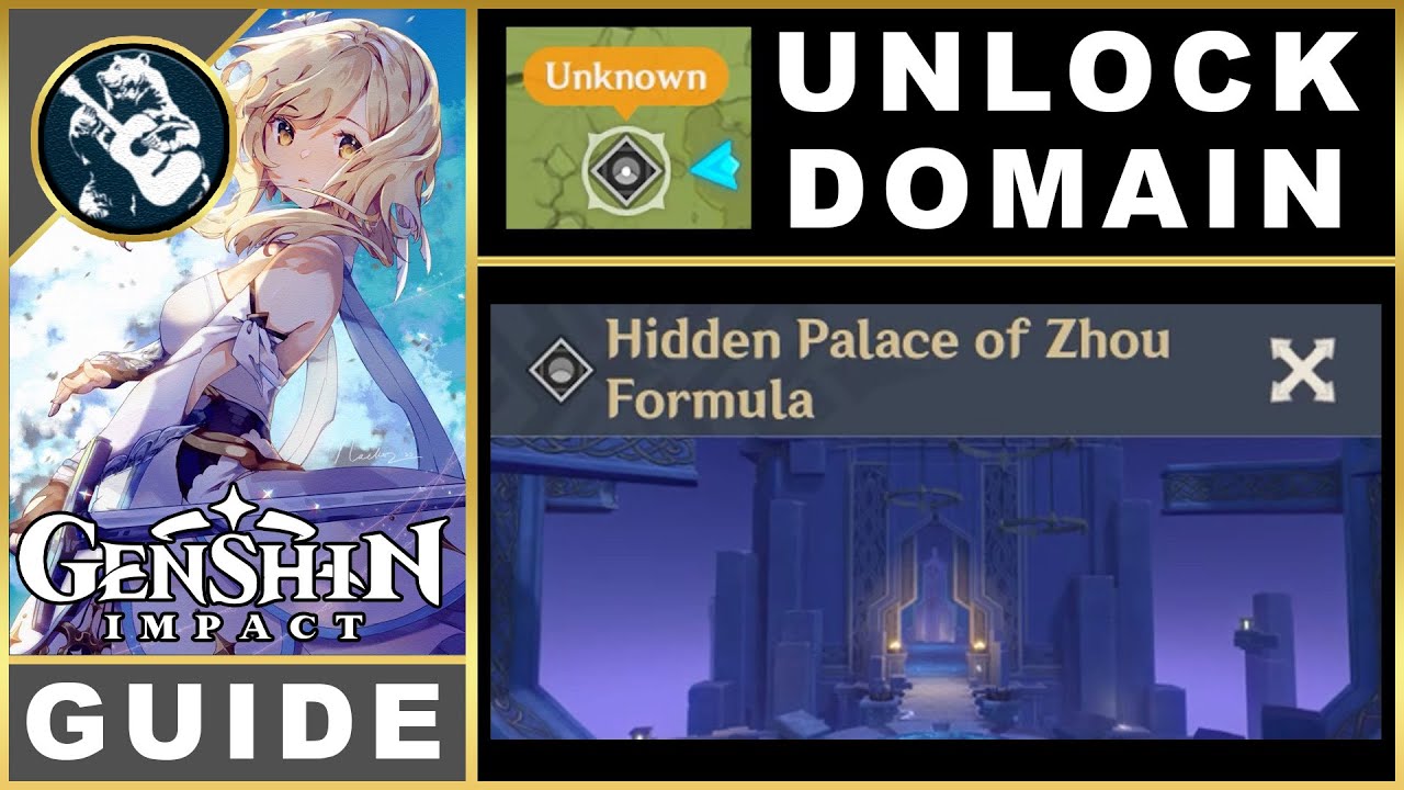 Genshin Impact Hidden Palace of Zhou Formula Unlock | Domain Puzzle ...