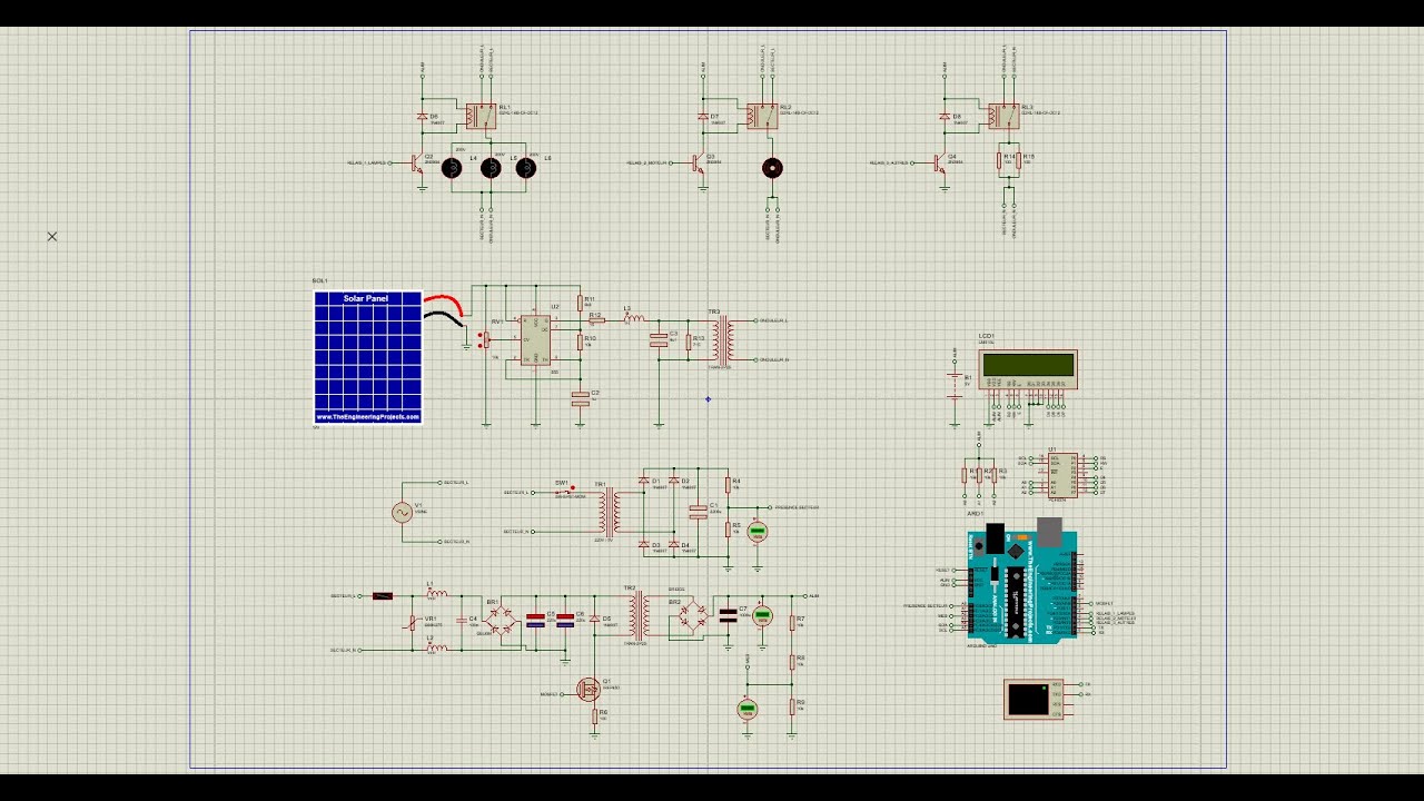 Inverseur Automatique programmable Proteus 8 (en réponse à un abonné ...