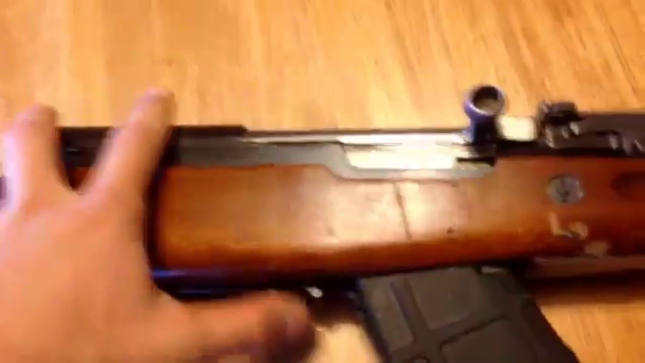 Sks with ak47 magazine??? - YouTube