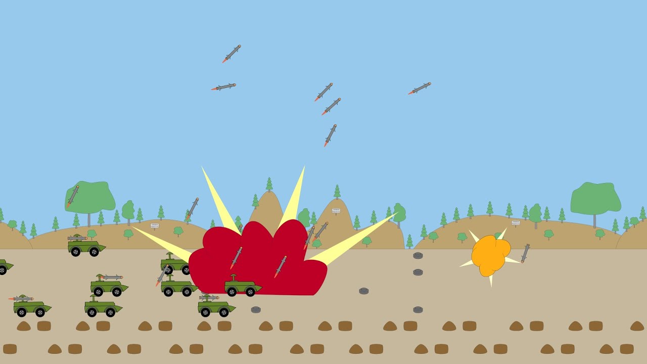 French anti-tank missile vehicles entered German anti-tank mine ...