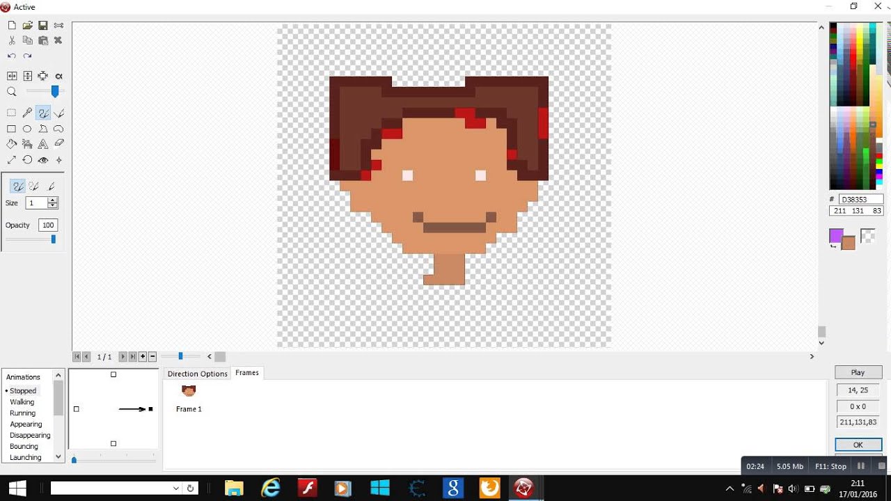 How To Make sprite for ClickTeam 2 5 - YouTube