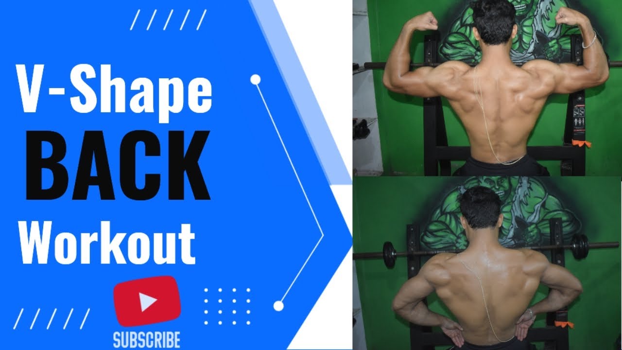 V-Shape Back Workout | Beginners Back Workout 💪🏻 - YouTube