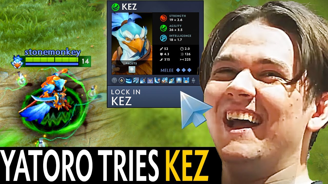 What's Yatoro's FIRST GAME with this new HERO LIKE ? 🔥 - YouTube