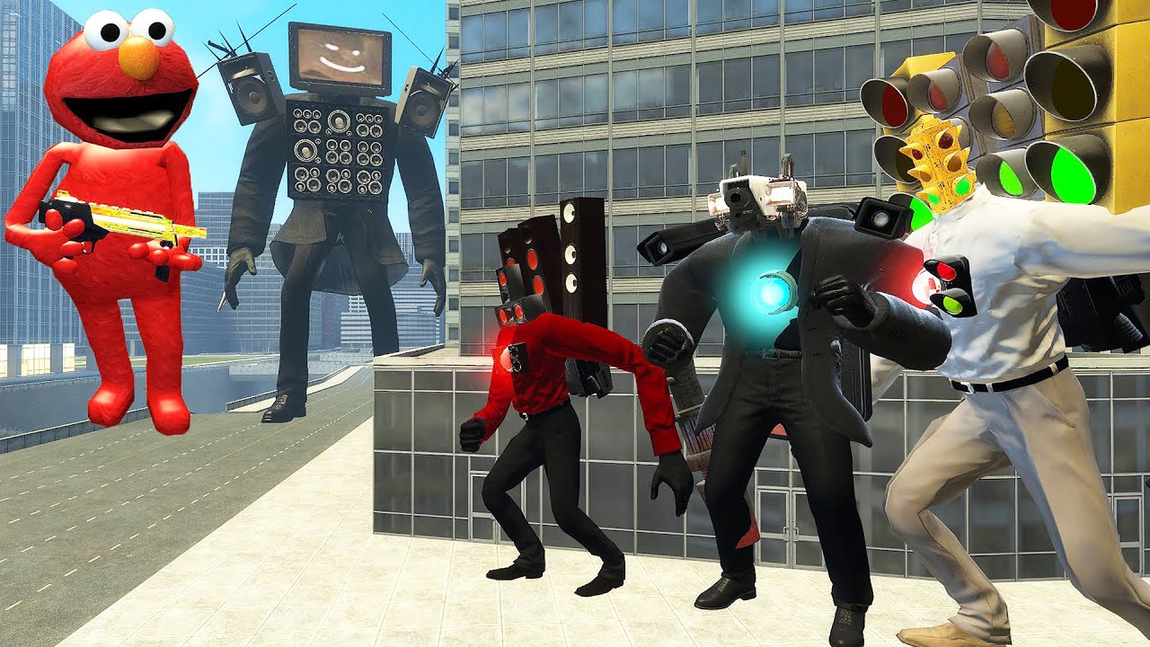 NEW CAMERAMAN AND SPEAKERMAN BOSSES VS NEW SPEAKER TV MAN MECHA BOSS ...