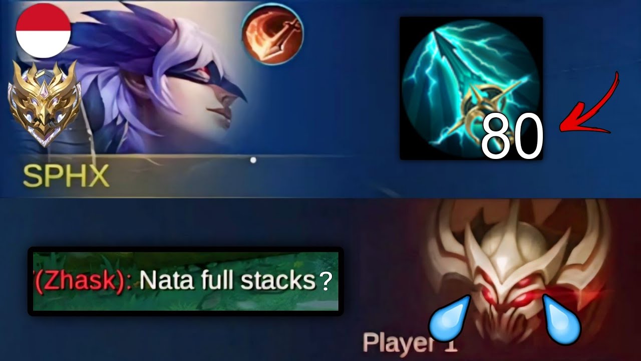 TUTORIAL ROAMING NATALIA FULL STACKS SKY PIERCER !🔥( Best One Shot Combo Build ) - YouTube