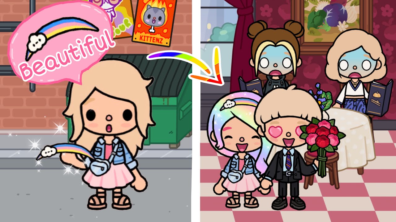 MAGIC Headband🌈/ Toca Sad Story😭/ Toca Boca💛 - YouTube